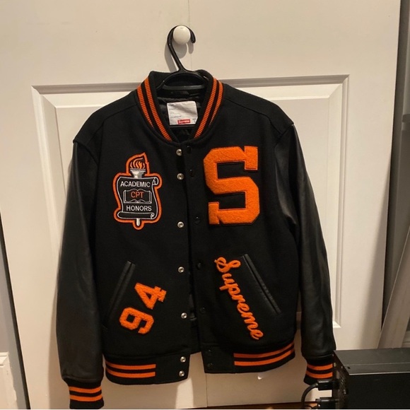 Supreme | Jackets & Coats | Supreme Varsity Jacket | Poshmark